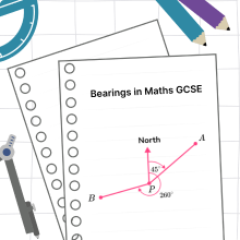 Bearings in Maths GCSE 2025 | Definition, Rules, Examples