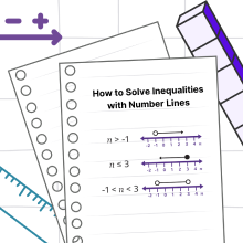 How to Solve Inequalities with Number Lines | Best Examples