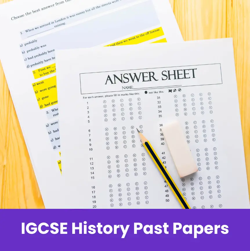 FREE Download 2025 IGCSE History Past Papers & Mark Schemes