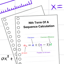 Nth Term Of A Sequence Calculation | GCSE Maths Top 10 Qns