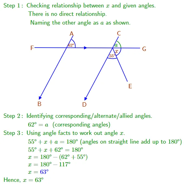 Corresponding Angles and Alternate Angles Rules - Explained