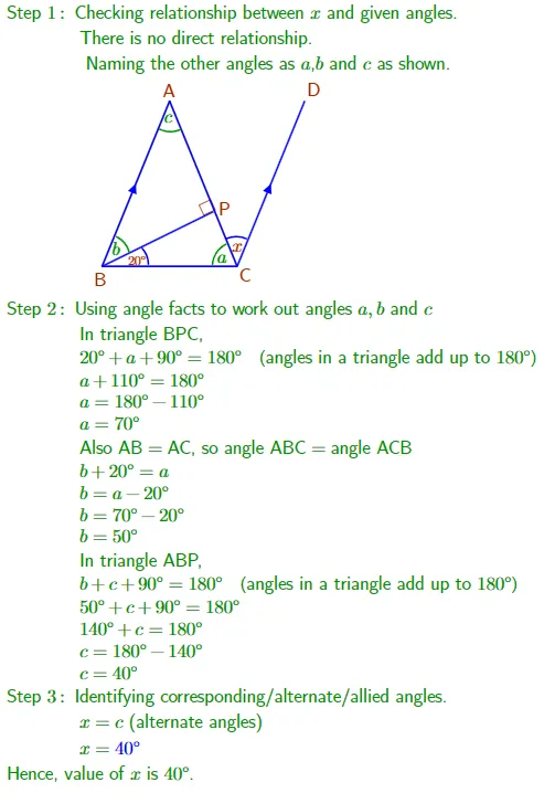Corresponding Angles and Alternate Angles Rules - Explained