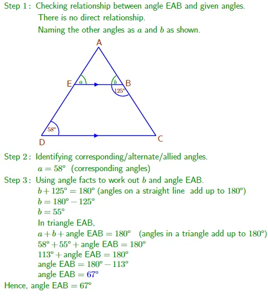Corresponding Angles and Alternate Angles Rules - Explained