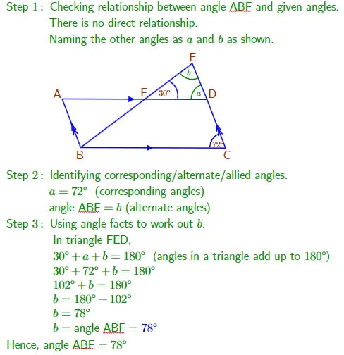 Corresponding Angles and Alternate Angles Rules - Explained