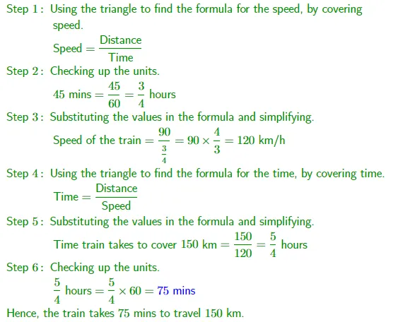 Speed Distance Time Triangle Formula | GCSE Maths Top 10 Qns