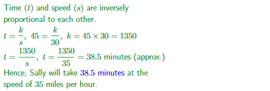 GCSE Guide to Inversely Proportional Equations & Key Question