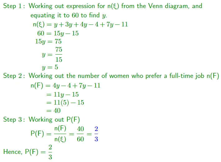 Venn Diagram, Set Notation and Probability, 2025 GCSE Maths