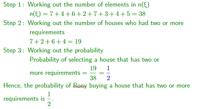 Venn Diagram, Set Notation and Probability, 2024 GCSE Maths