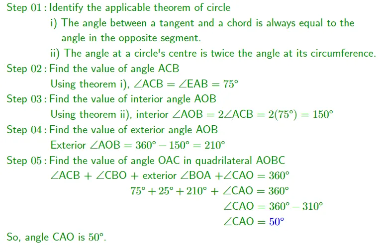 Circle Theorems GCSE Maths 2025 - All Rules Explained