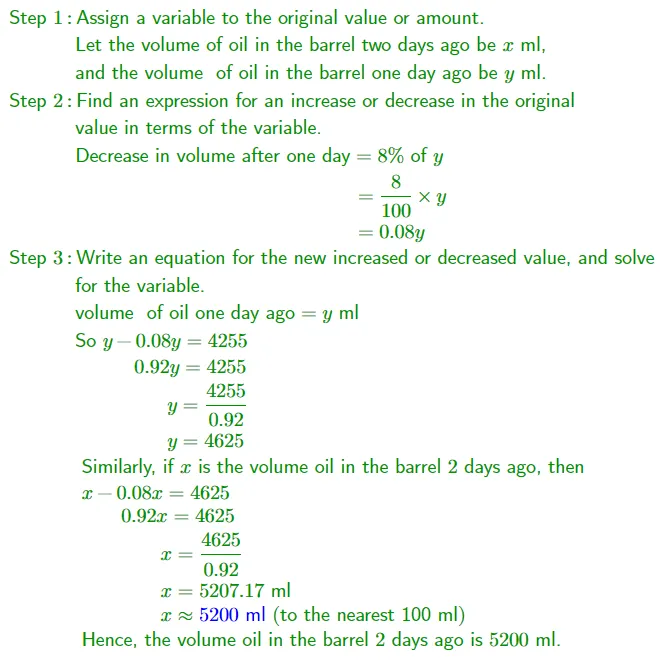 Reverse Percentages Formula: GCSE Examples & Calculations