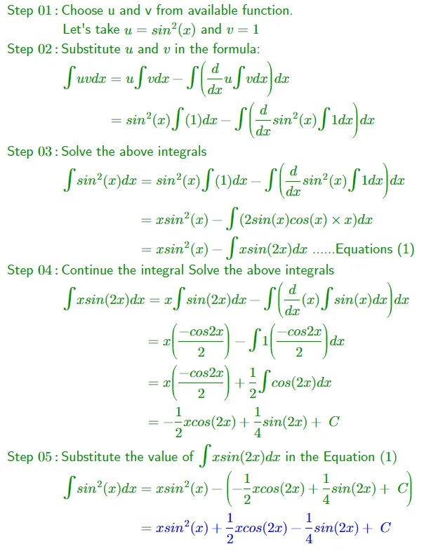 Integration by Parts | Complete Derivation & Top 10 Qns 2025
