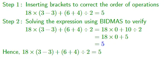 BIDMAS or BODMAS | Order of Operations Explained,Top 10 Qns