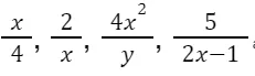 Algebraic Fractions | Examples on How to Simplify Equations