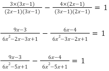 Algebraic Fractions | Examples on How to Simplify Equations