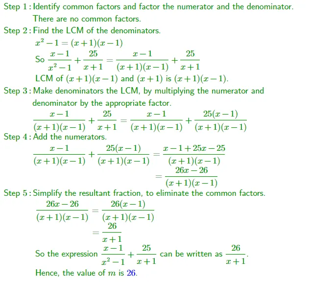 Algebraic Fractions | Examples on How to Simplify Equations