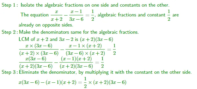 Algebraic Fractions | Examples on How to Simplify Equations