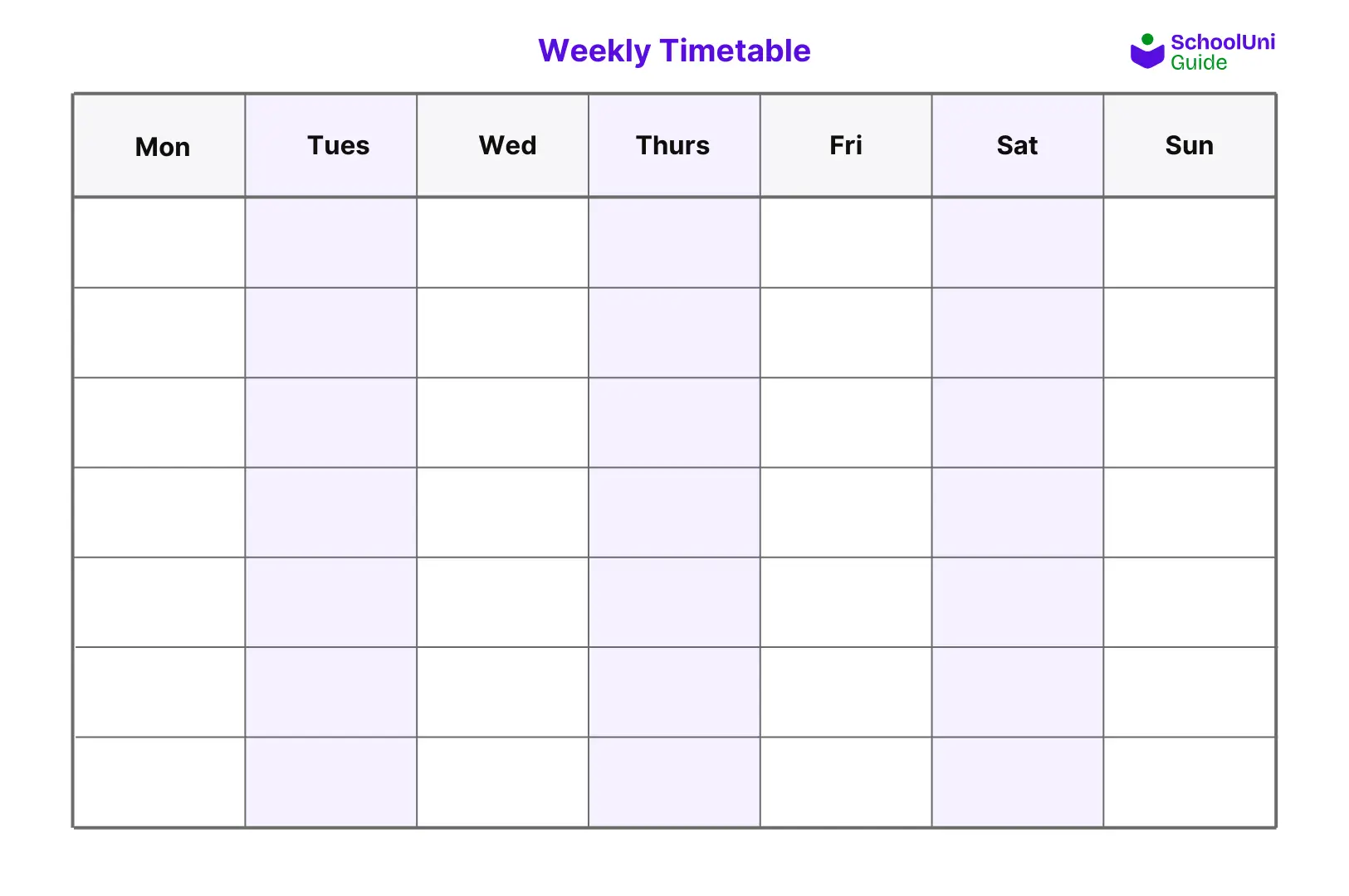 2025 Top 10 FREE Revision Timetable Templates Download Now