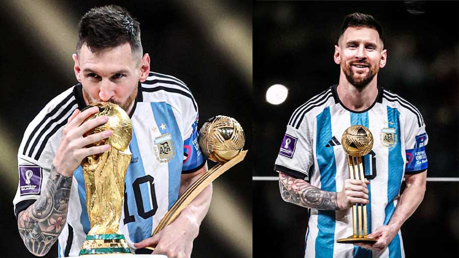 Messi Wins Golden Ball for Best Player at World Cup