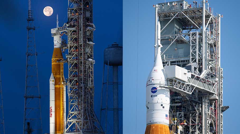NASA Readies for The Launch of Moon Rocket Artemis 1