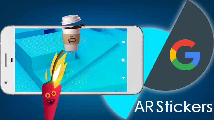 Google Brings Augmented Reality Stickers to Android Smartphones ...