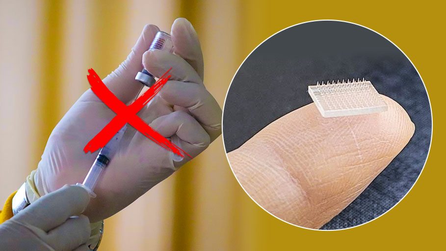 Needle-Free Covid Vaccine Patches Coming Soon: Researchers