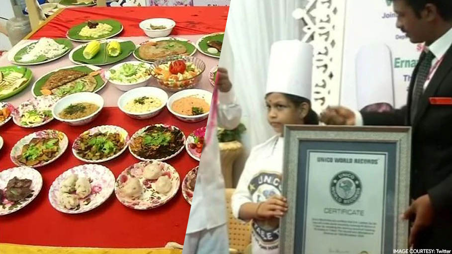 Girl from Tamil Nadu Creates World Record by Cooking 46 Dishes in 58 ...