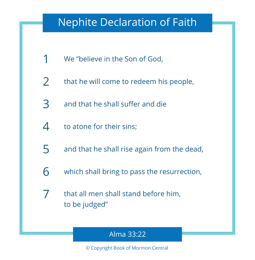 Lesson 13-2: The Nephite Declaration of Faith | ScriptureCen