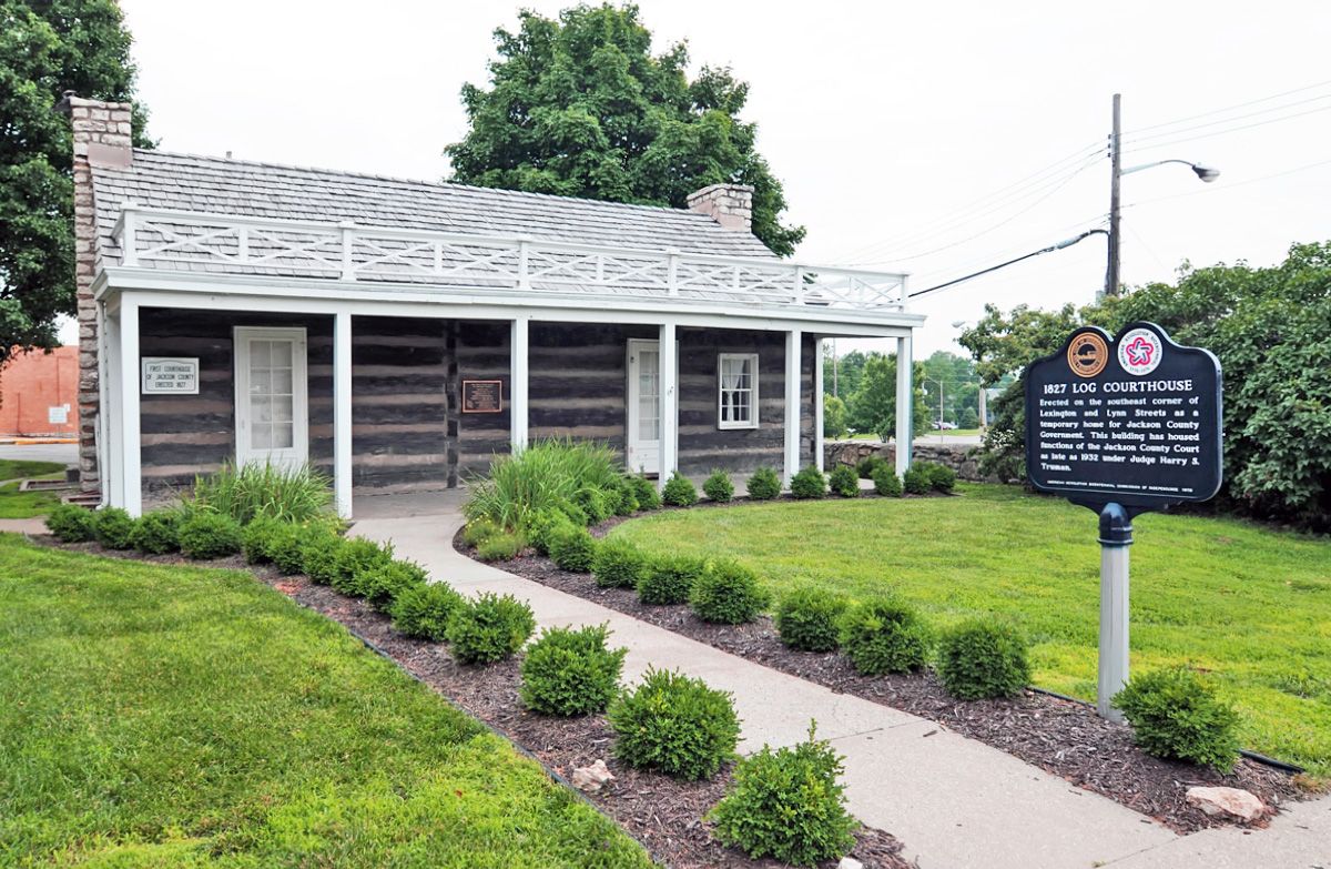 Log Courthouse Used by A. Sidney Gilbert | ScriptureCentral