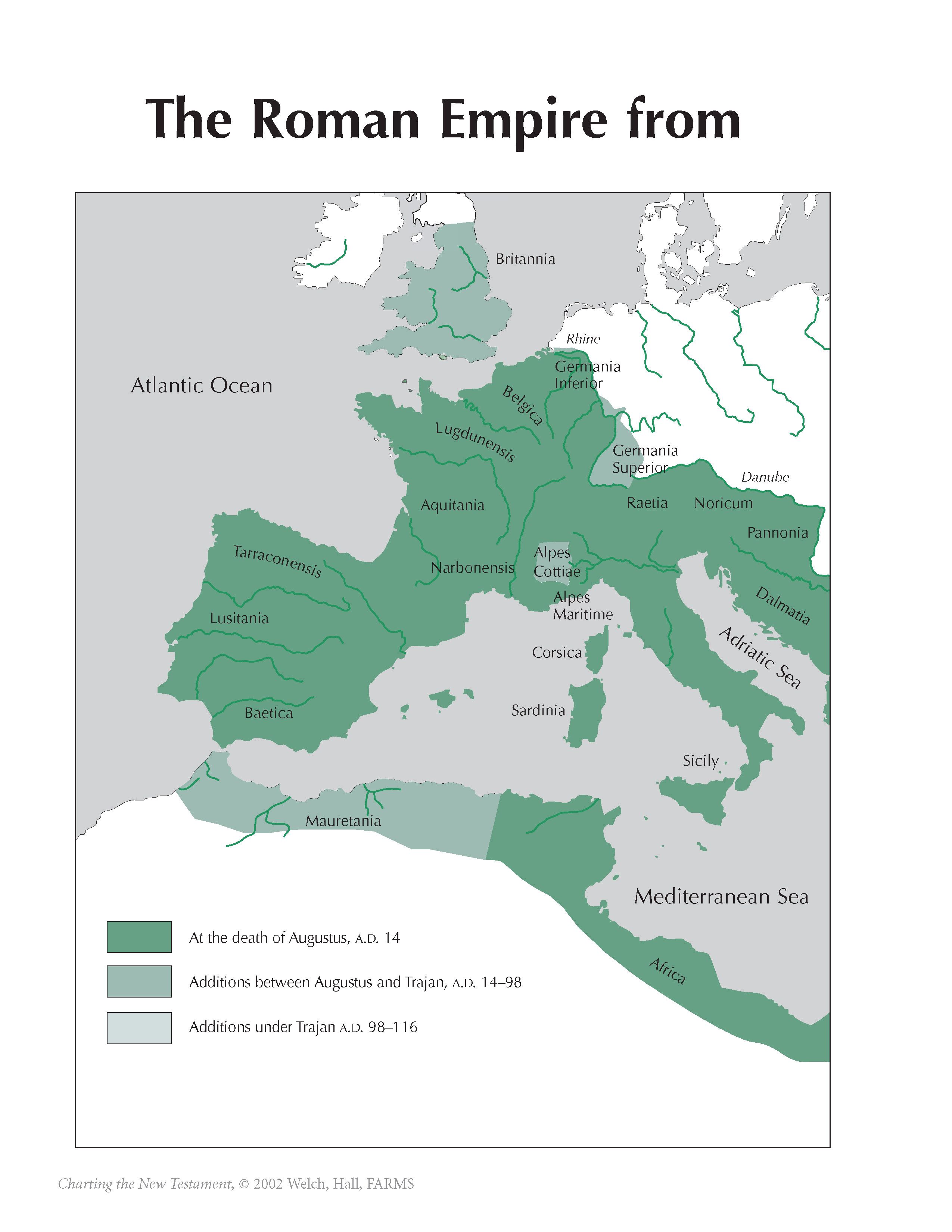 The Roman Empire from Augustus to Trajan | ScriptureCentral