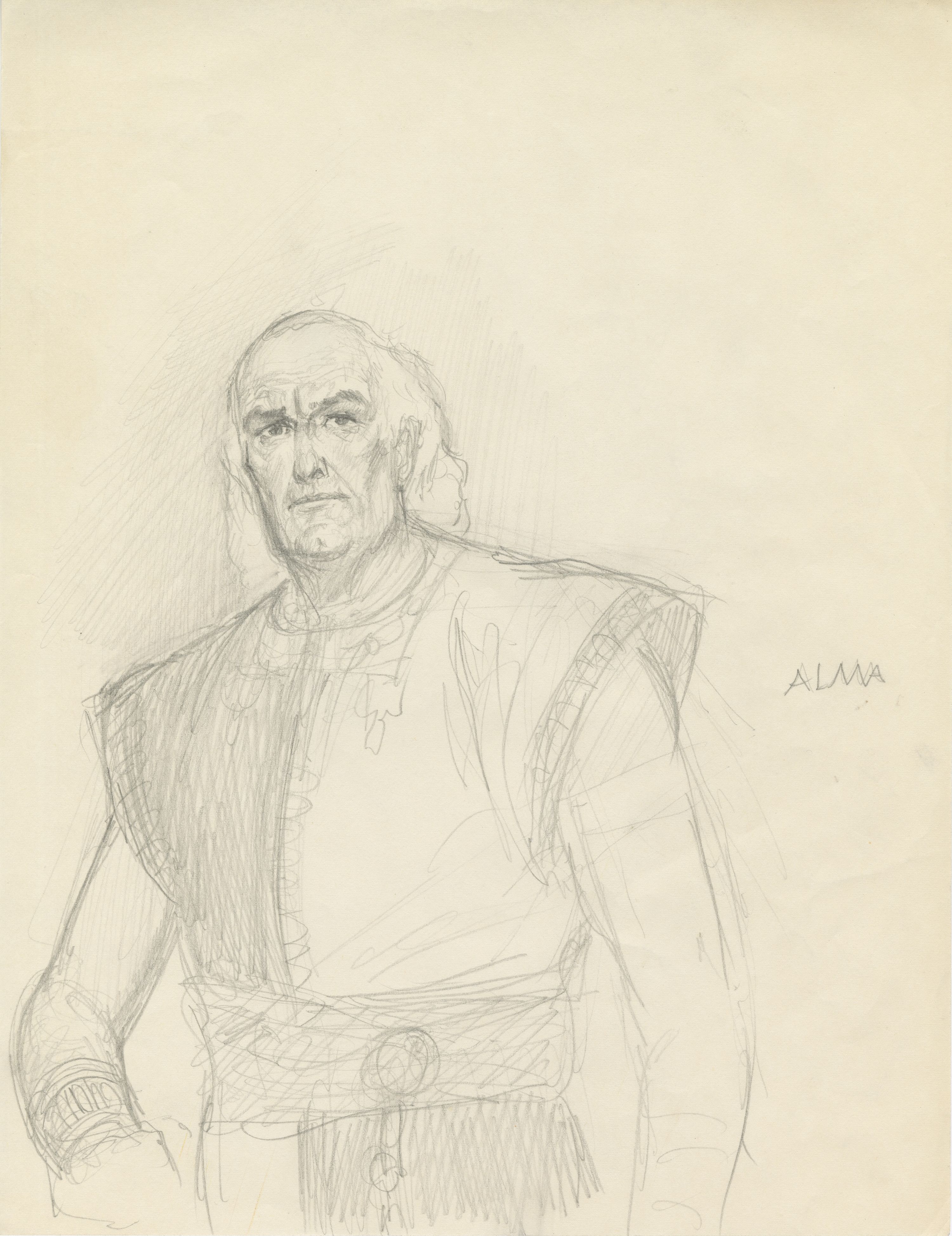 Sketch of "The Prophet Alma the Elder" | ScriptureCentral