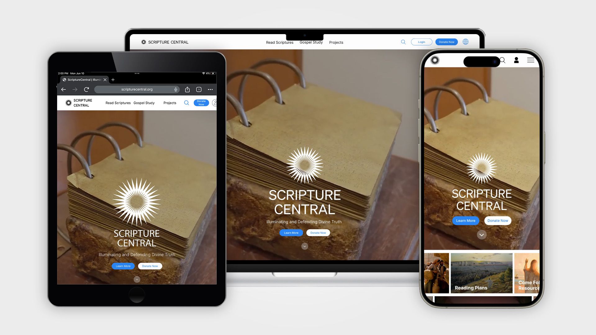 Scripture Central Announces New Website