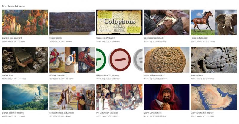 New Evidence Central Interface | ScriptureCentral