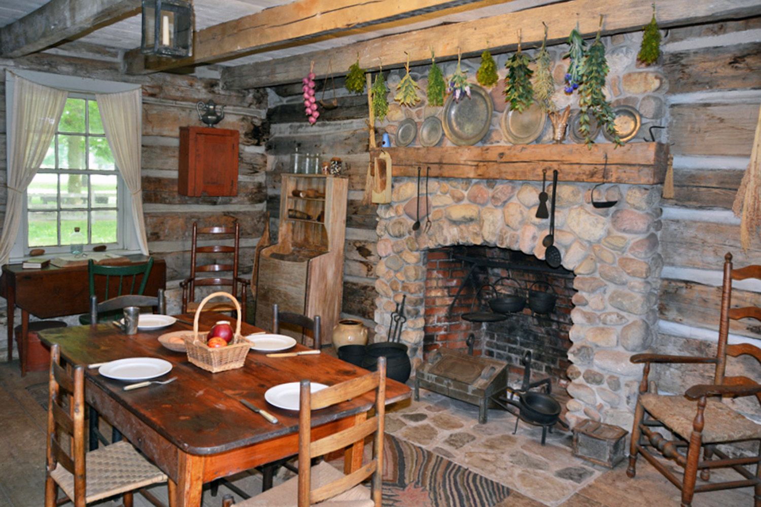 Interior View of the Rebuilt Whitmer Home in Fayette, NY | S