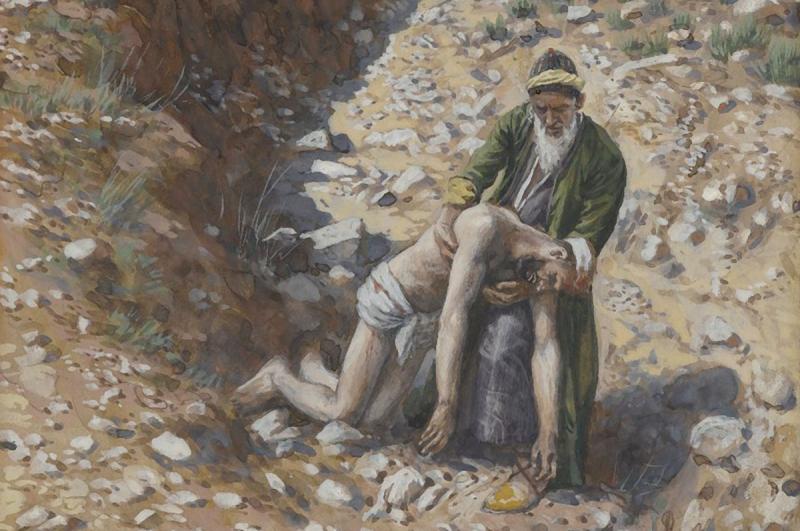 How the parable of the Good Samaritan is a type and shadow o