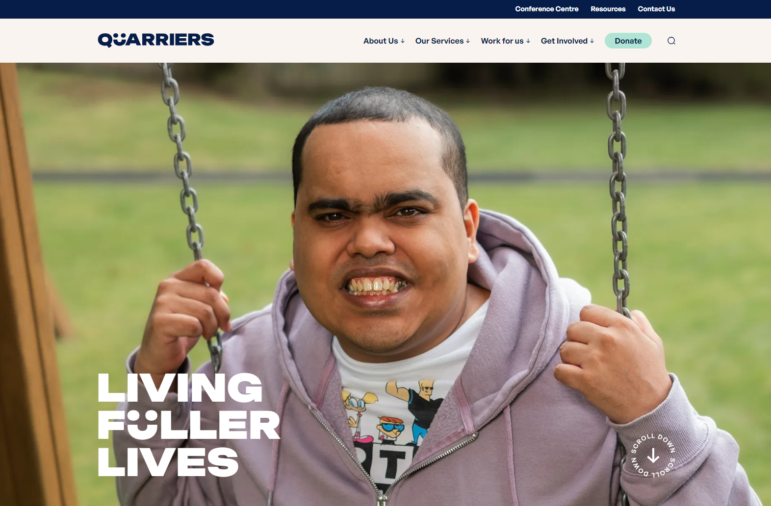 Charity rebrand: a fresh new look for Quarriers - TFN