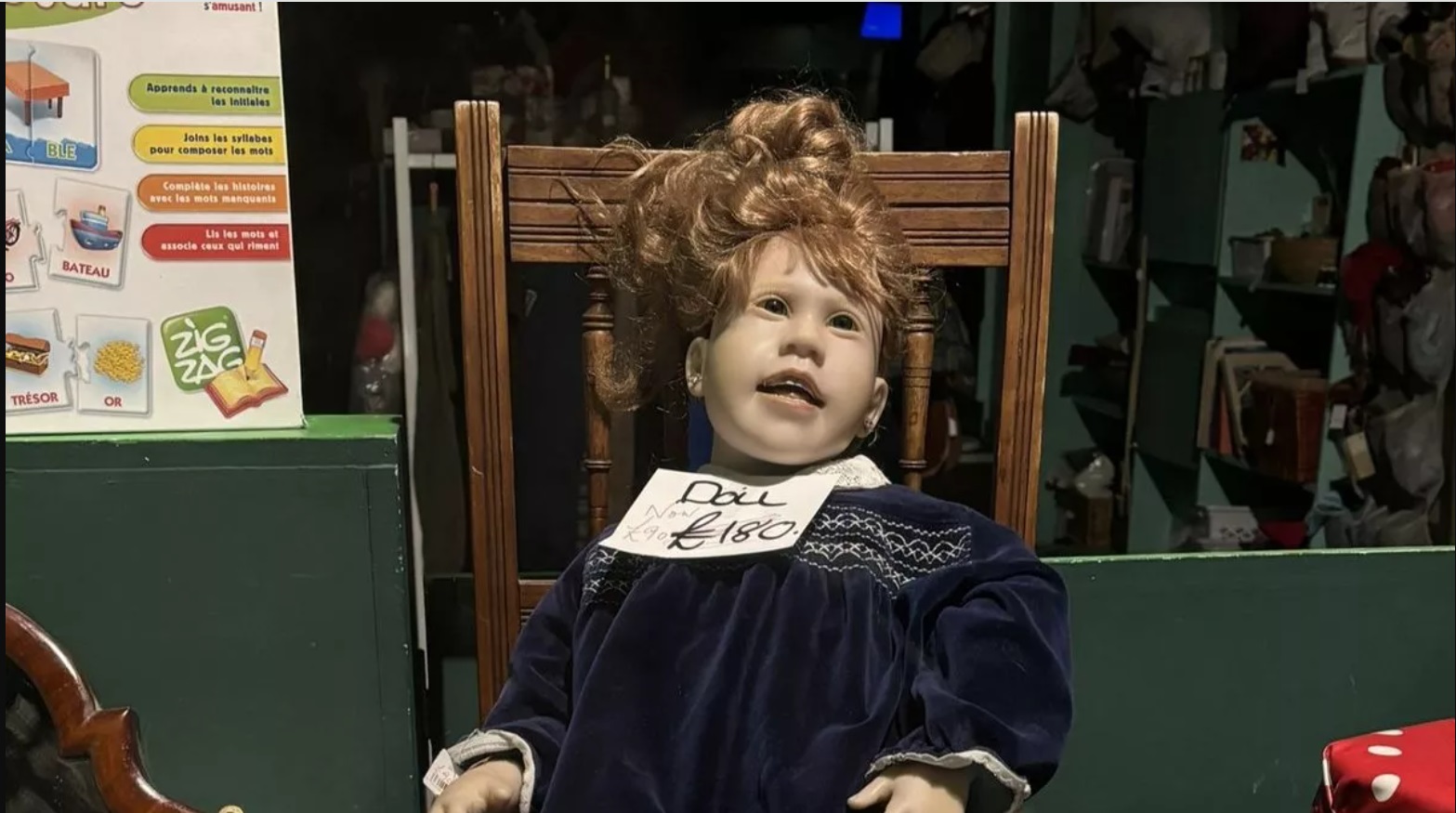 Haunting doll finds a home after going viral - TFN