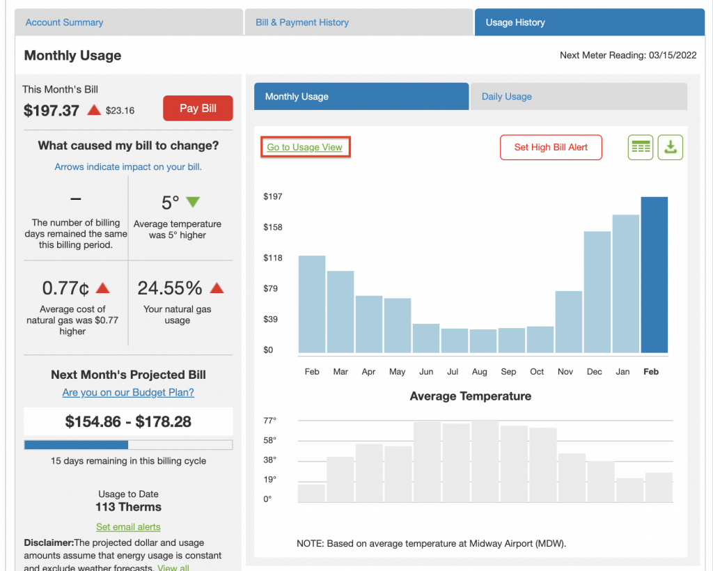Energy History Instructions | Sealed