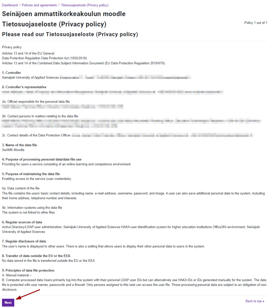 How to access the SEAMK Admission course | Jelppari