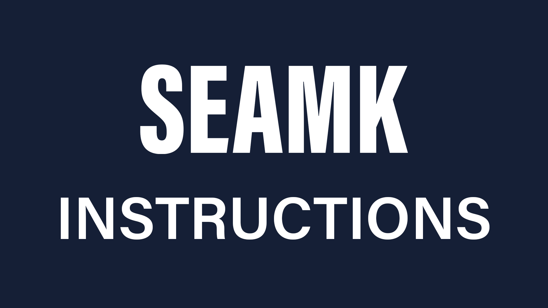 SEAMK’s Instructions | Jelppari