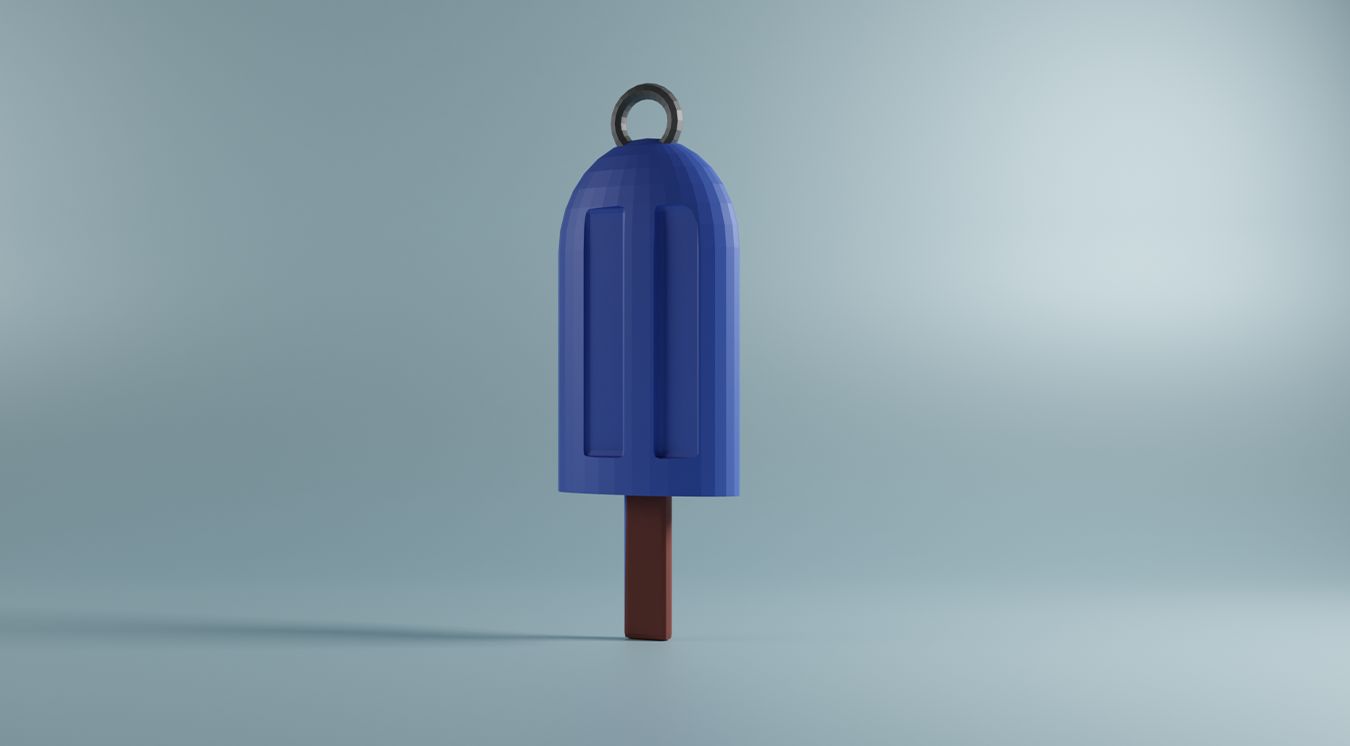 Popsicle Key Chain