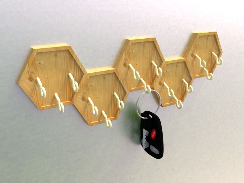 3d Printable Key holder