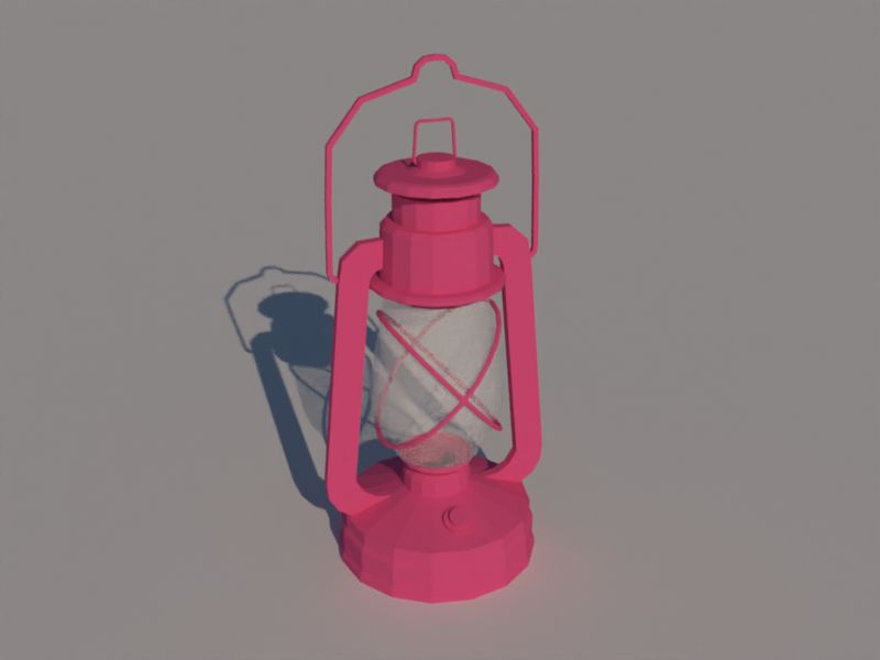 Low poly Lantern