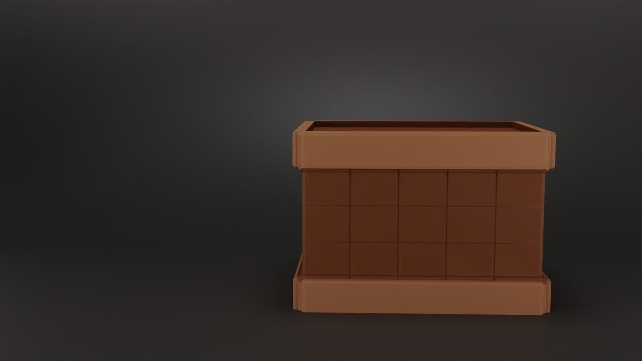 Fillet (Low poly Box)