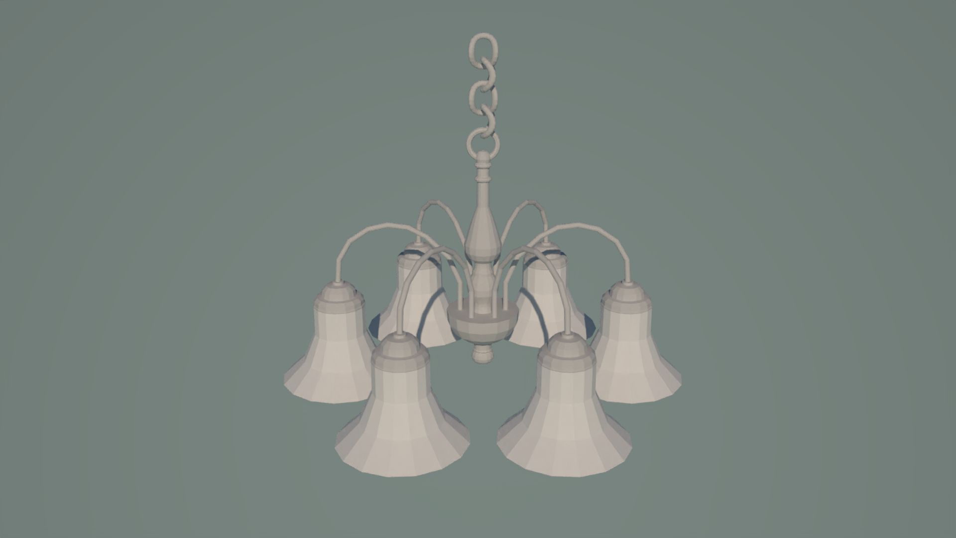 Low poly Chandelier