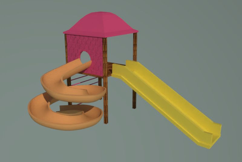 Playground Slide
