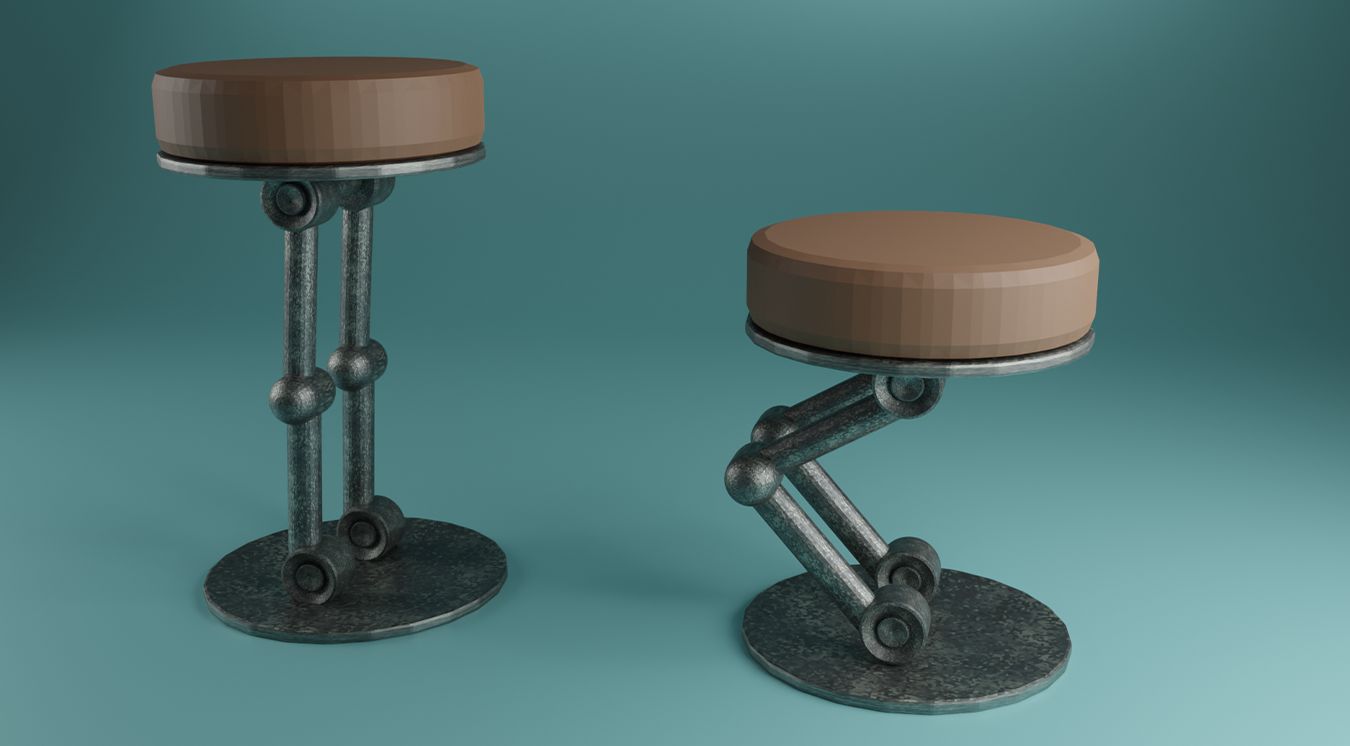 Sci fi bar stool