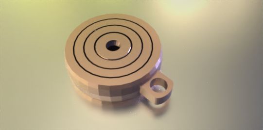 Gyroscope Keychain