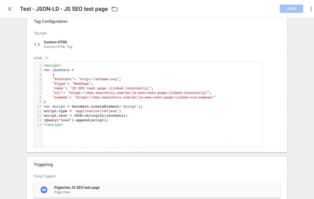 Google Tag Manager SEO: Canonical & meta tags via GTM / JavaScript
