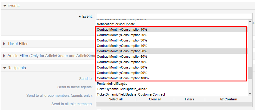 InBox ContractManagement | Features (AddOns)