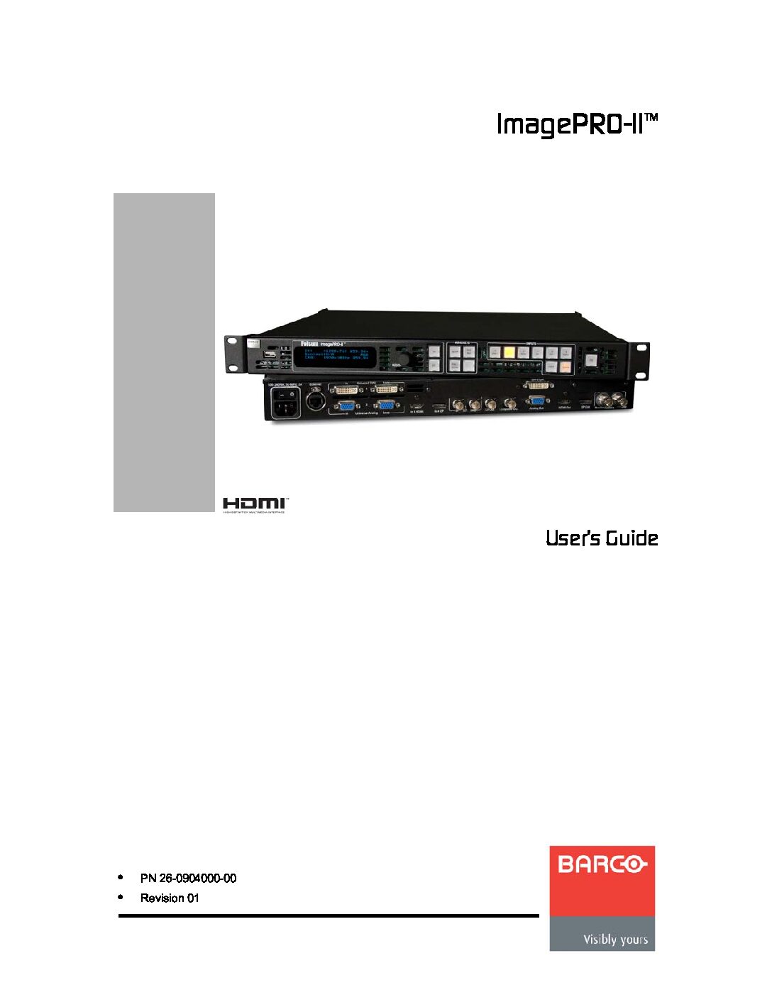 ImagePRO-II User Manual - SFL
